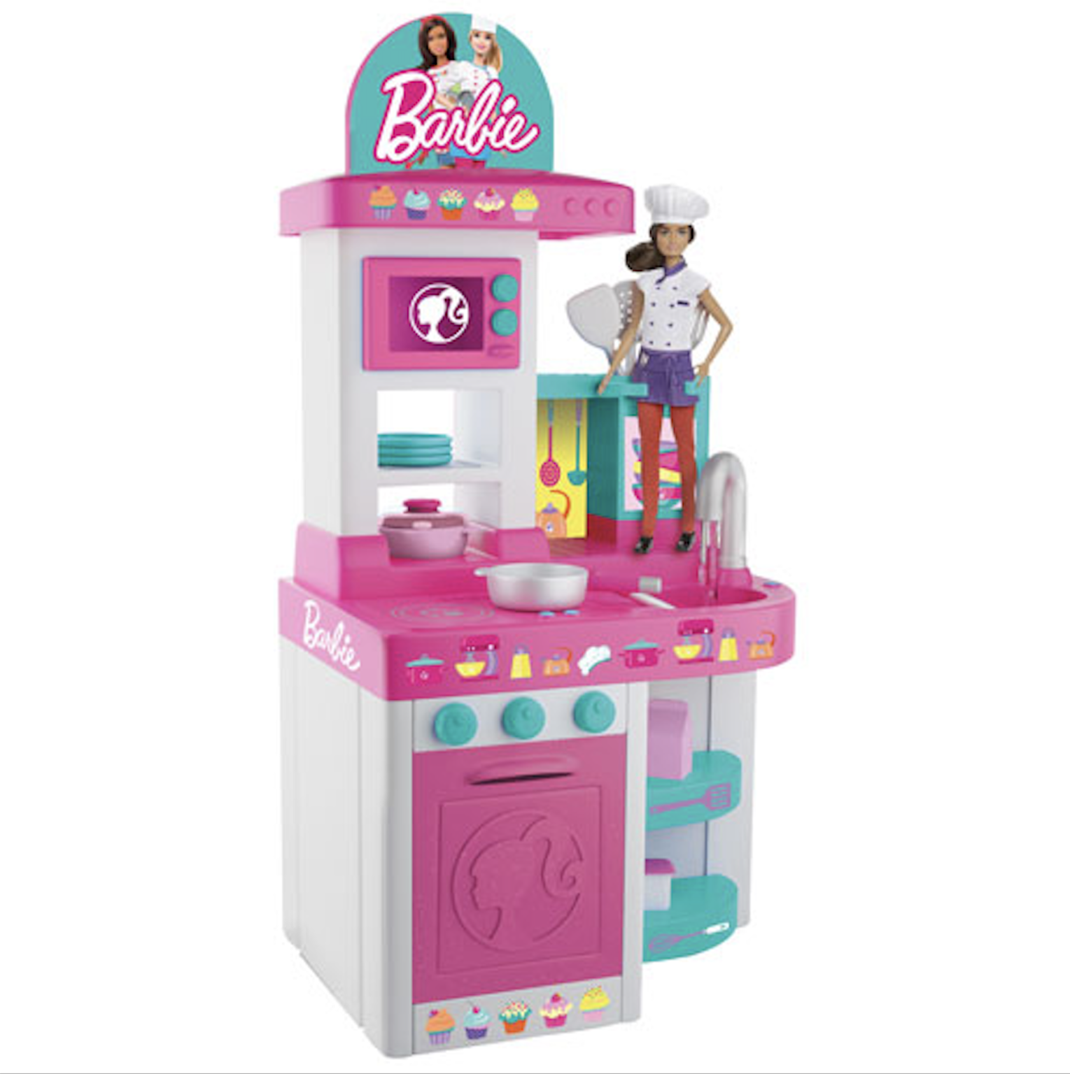 Toy Shack Barbie Kitchen Set with Accessories – Classic Barbie